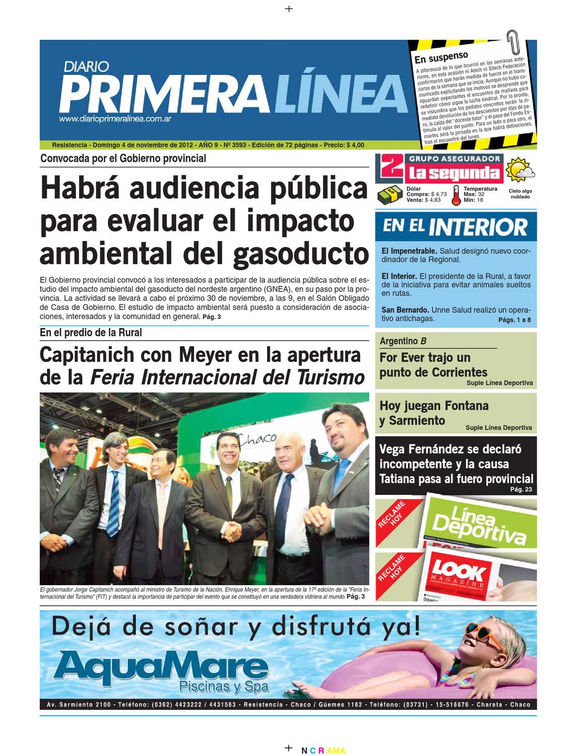 Primera Linea 3593 04-11-12 by Diario Primera Linea - Issuu