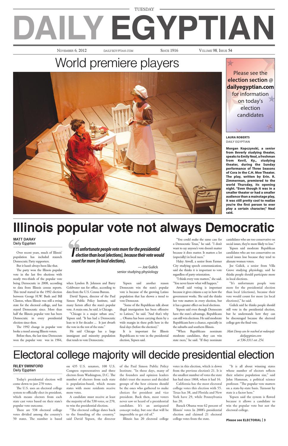 Daily Egyptian by Daily Egyptian - Issuu