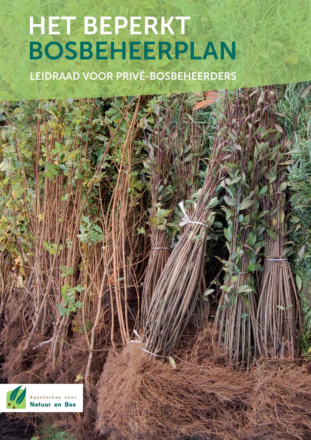 Beperkt bosbeheerplan 2012 by Agentschap voor Natuur en Bos - Issuu