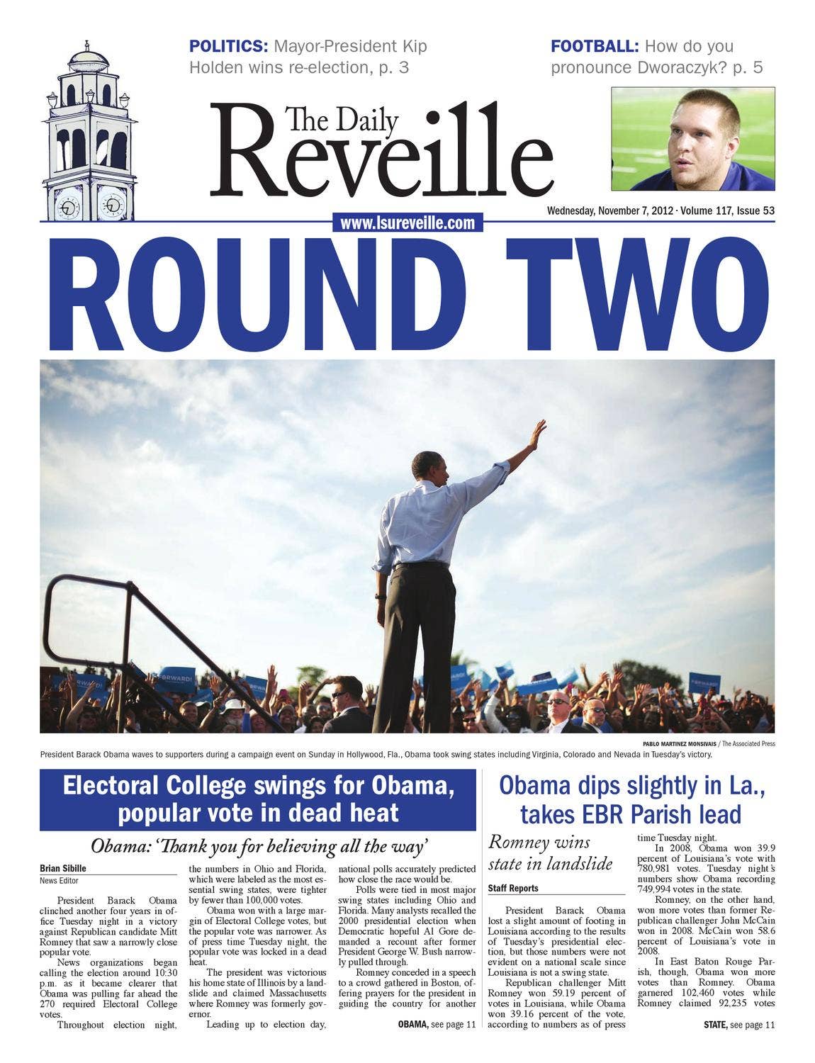 The Daily Reveille - November 7, 2012 by Reveille - Issuu