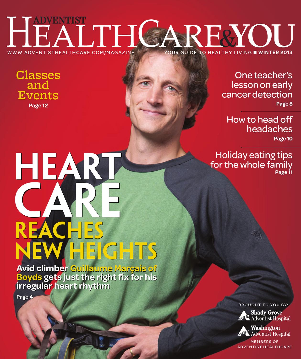 Health & You Magazine (Winter 2013) by Adventist HealthCare - Issuu