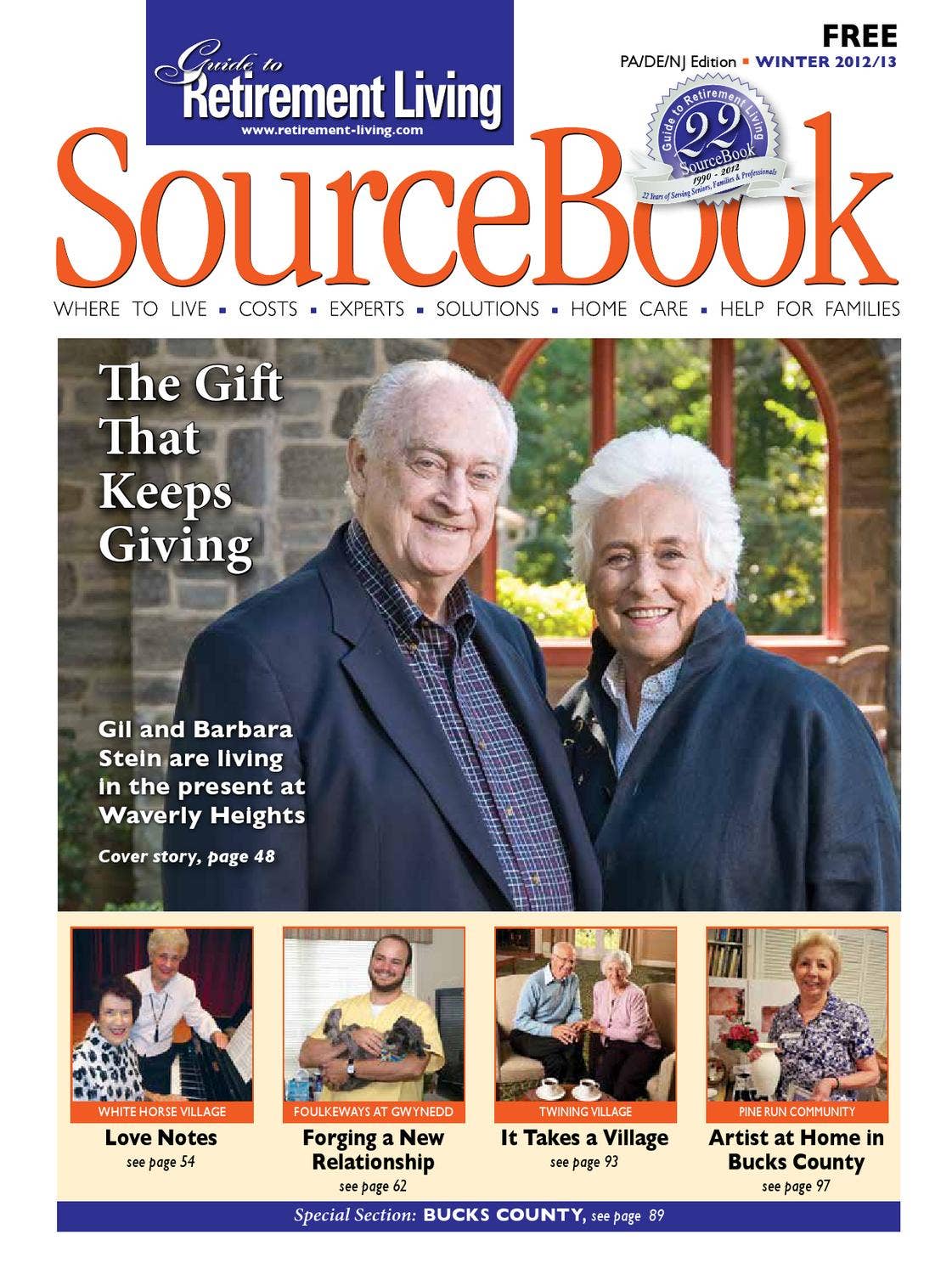 Guide TO Retirement Living Sourcebook PA Winter 12 13 by Positive Aging ...