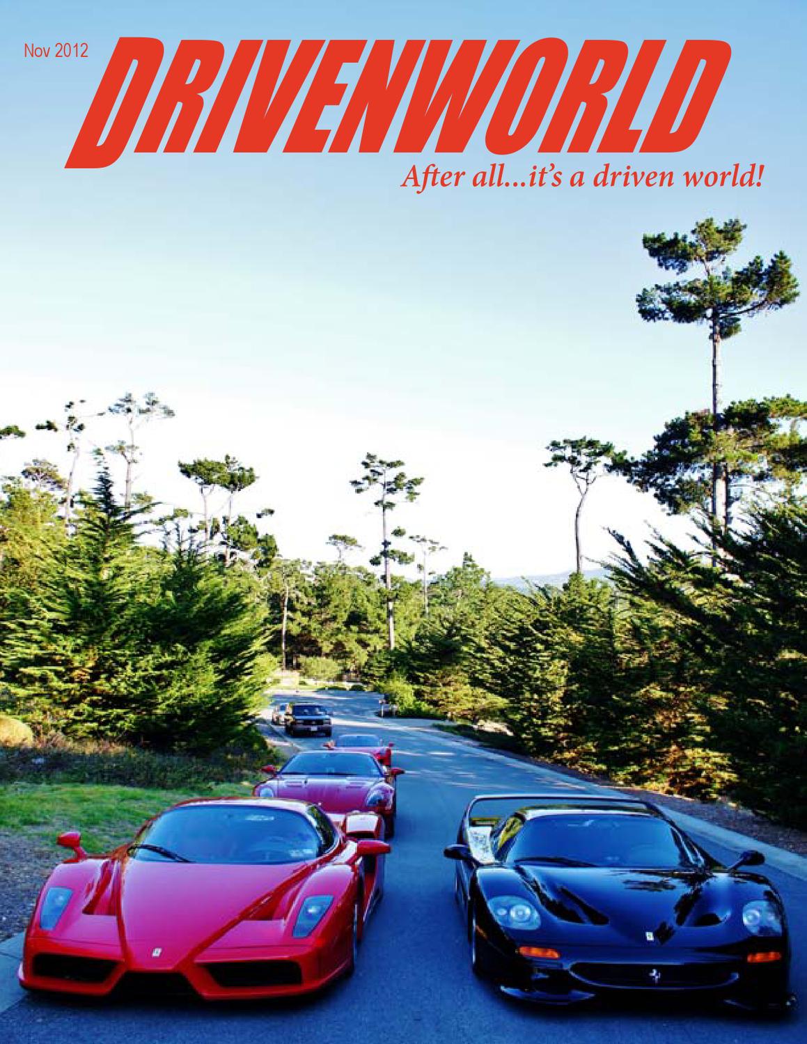 Driven World Nov. Issue by Driven World Magazine- The official magazine ...