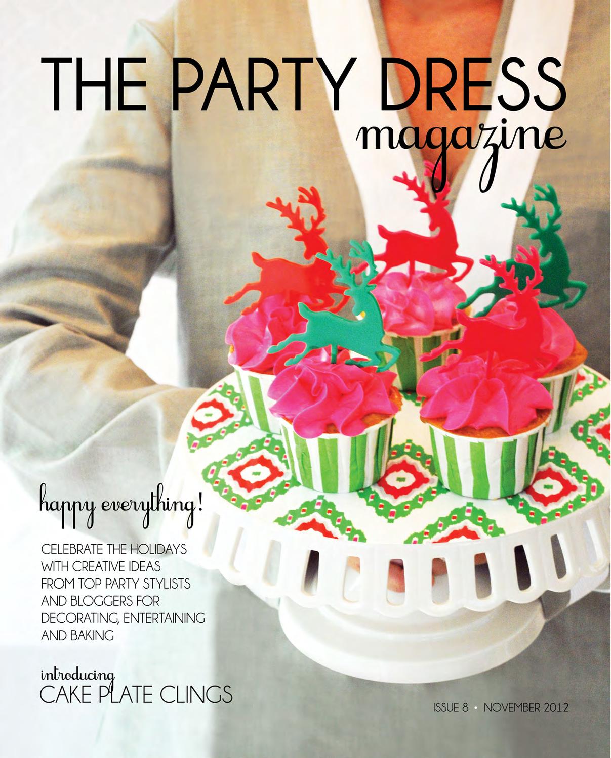 The Party Dress Magazine - Holiday 2012 by WH Hostess Social Stationery ...