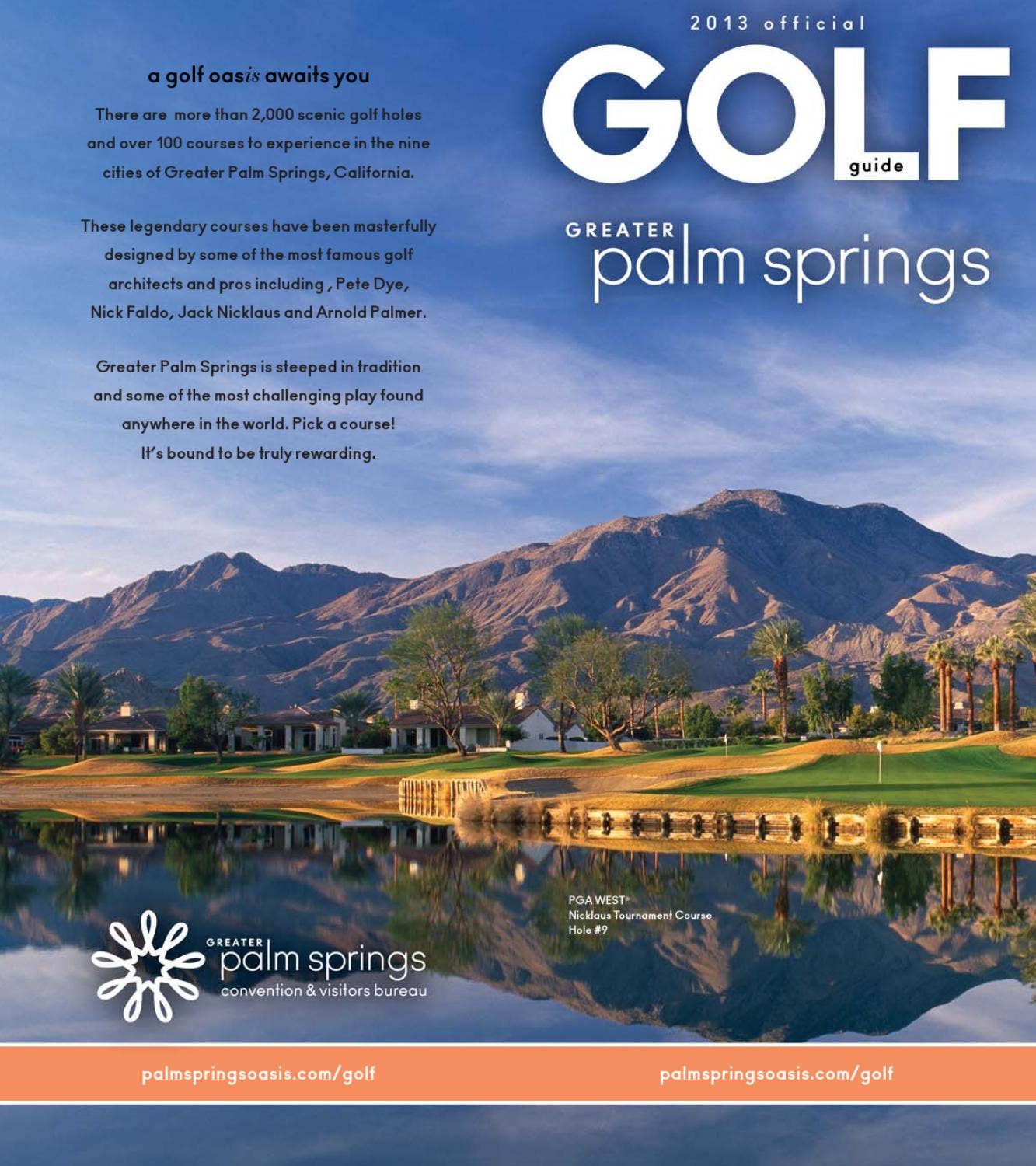 2013 Palm Springs Area Golf Guide by Certified Folder Display - Issuu
