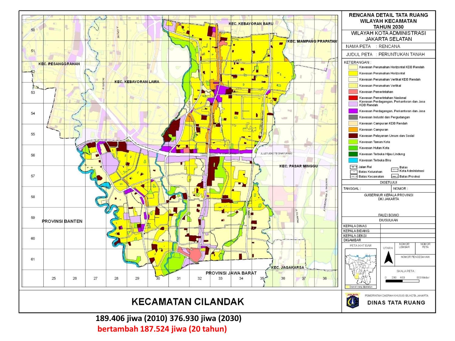 Perbandingan RDTR Jakarta 2005 dan 2030 by Rujak Center for Urban ...