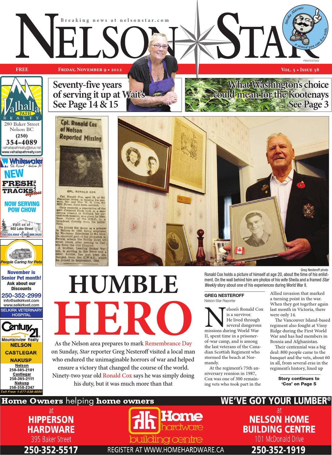 Nelson Star, November 09, 2012 by Black Press Media Group - Issuu