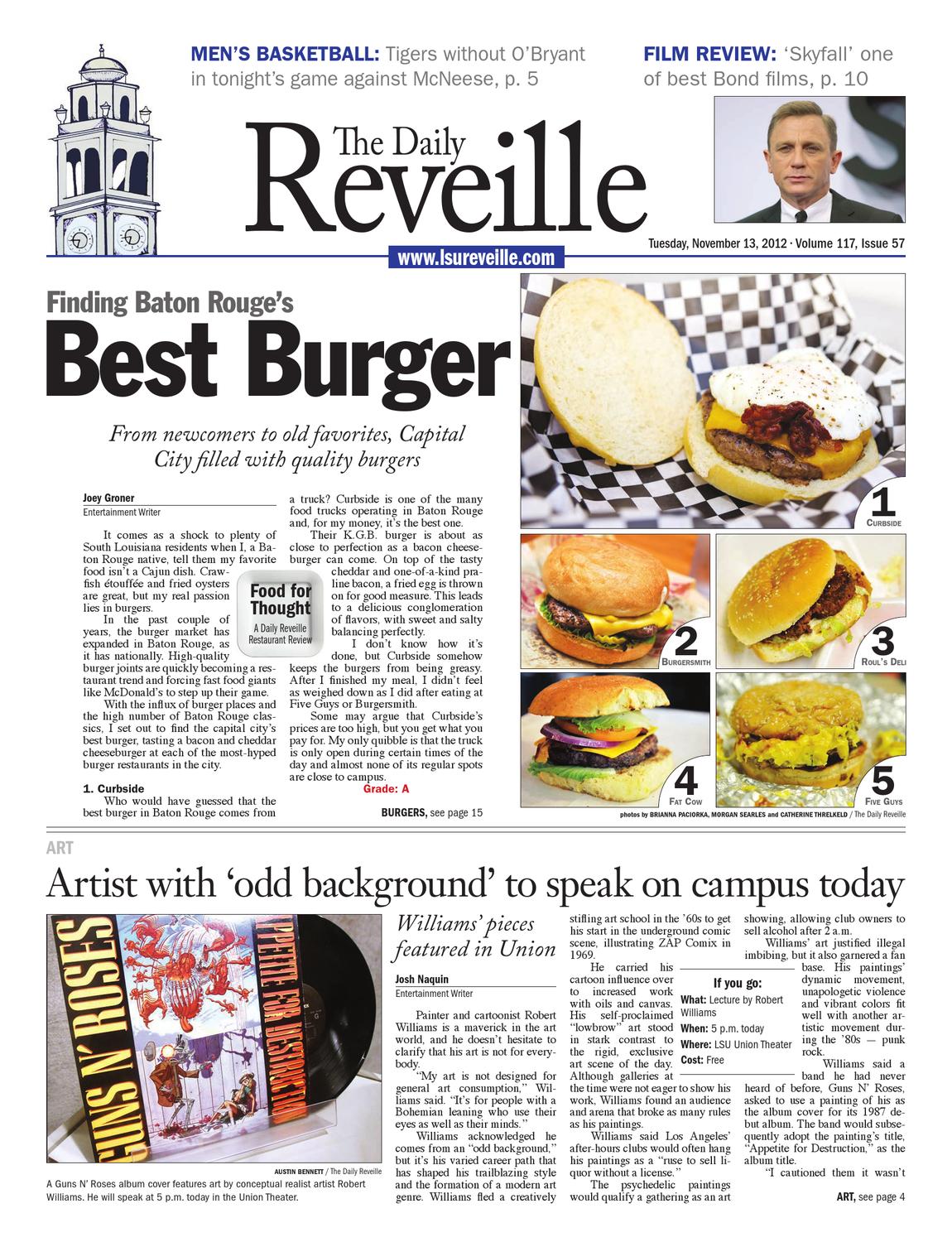 The Daily Reveille - November 13, 2012 by Reveille - Issuu