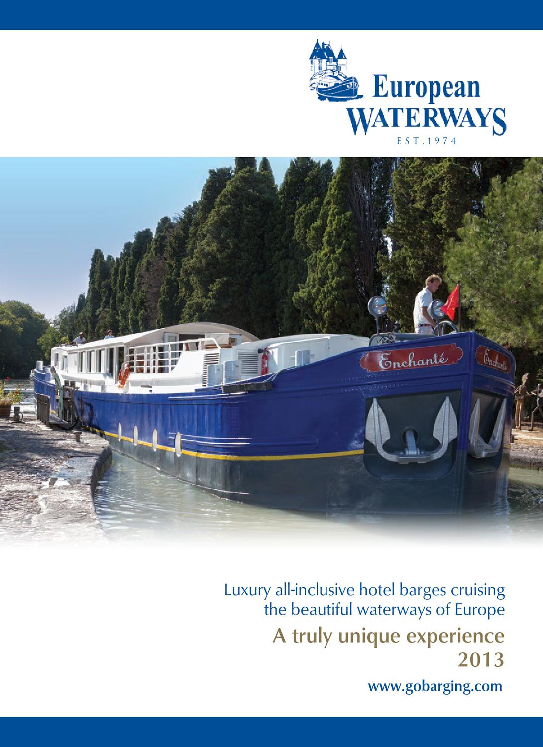 European Waterways Brochure 2013 by European Waterways - Issuu