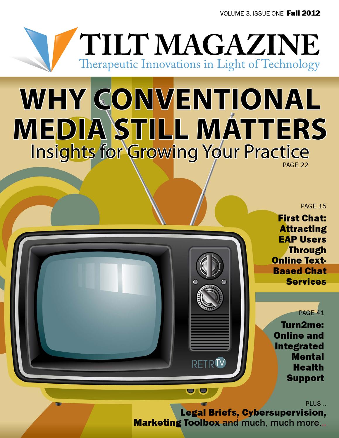TILT Magazine (Issue 12) by Online Therapy Institute - Issuu
