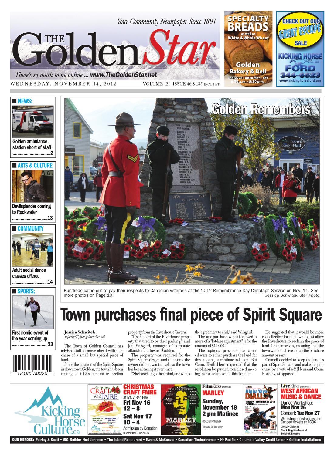 Golden Star, November 14, 2012 by Black Press Media Group - Issuu