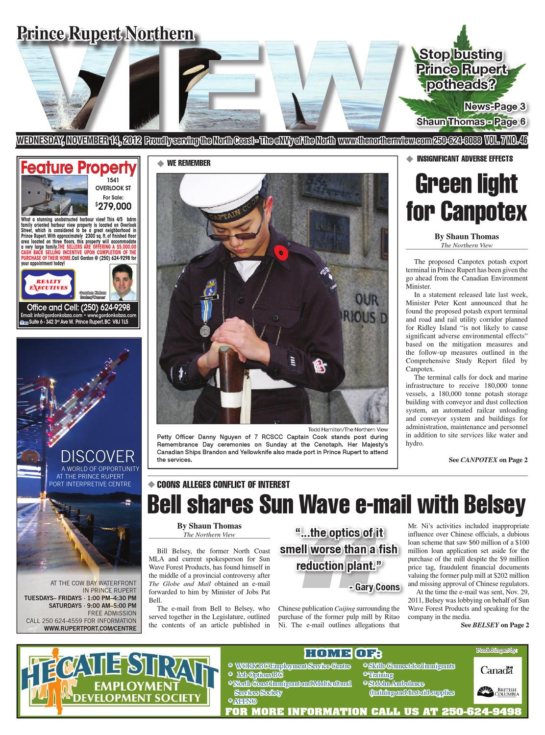 The Northern View, November 14, 2012 by Black Press Media Group - Issuu