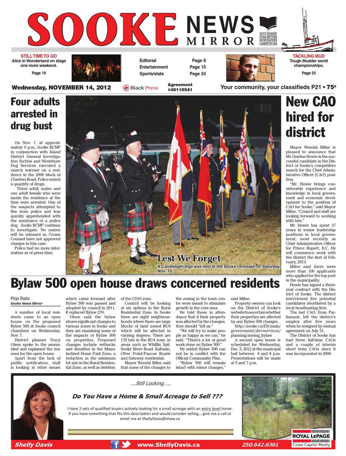 Sooke News Mirror, November 14, 2012 by Black Press Media Group - Issuu