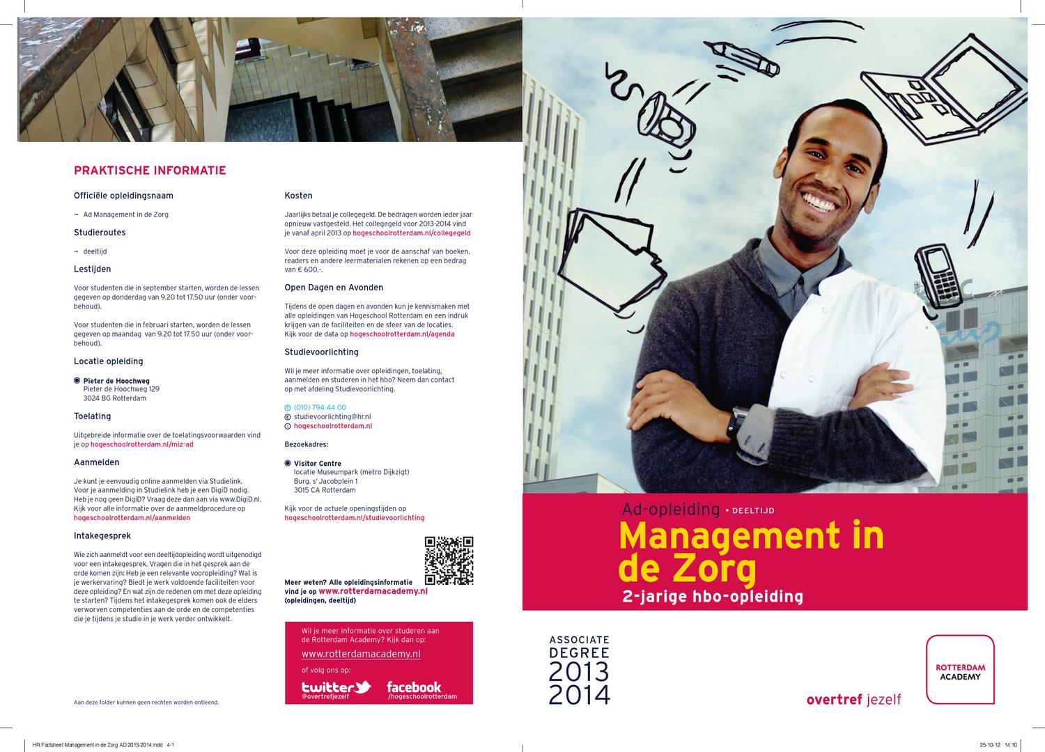 HR Factsheet Management in de Zorg AD 2013-2014_C (2) by Hogeschool ...