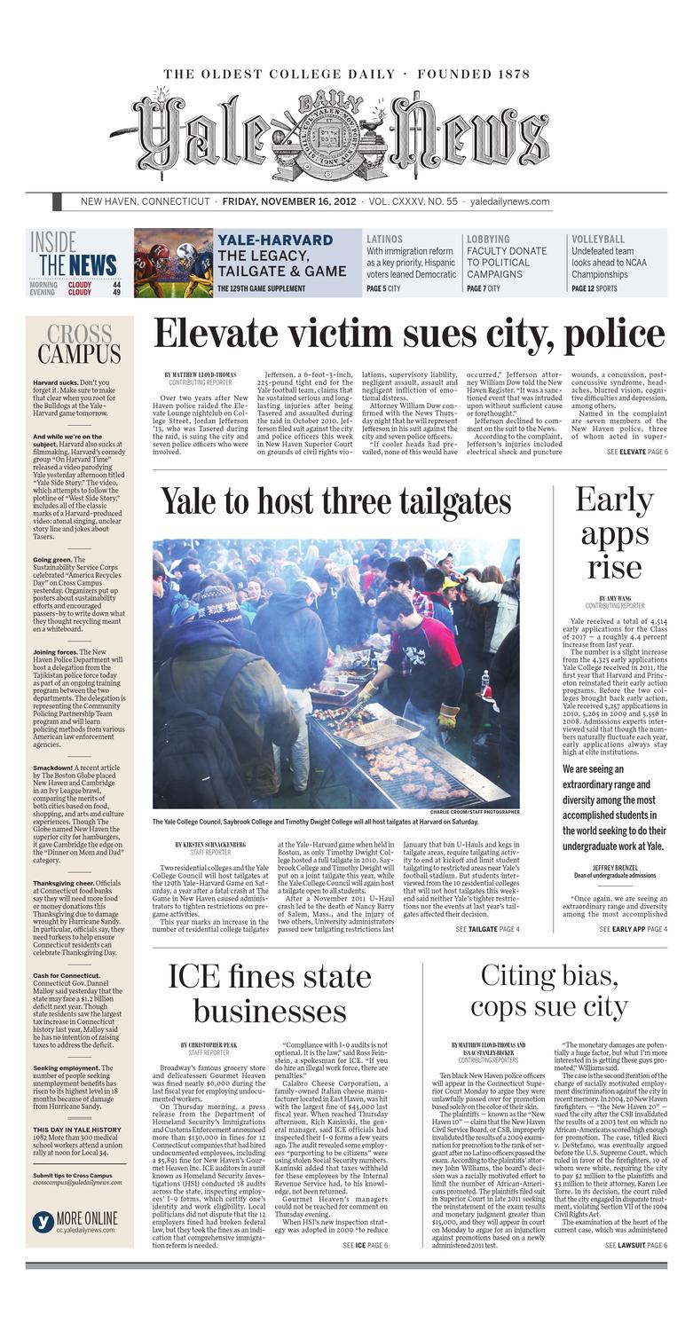 Today's Paper by Yale Daily News - Issuu