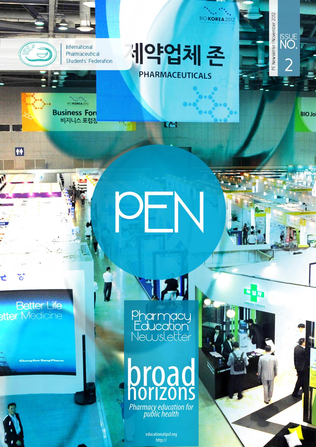 Pharmacy Education Newsletter, issue 2 by International Pharmaceutical ...