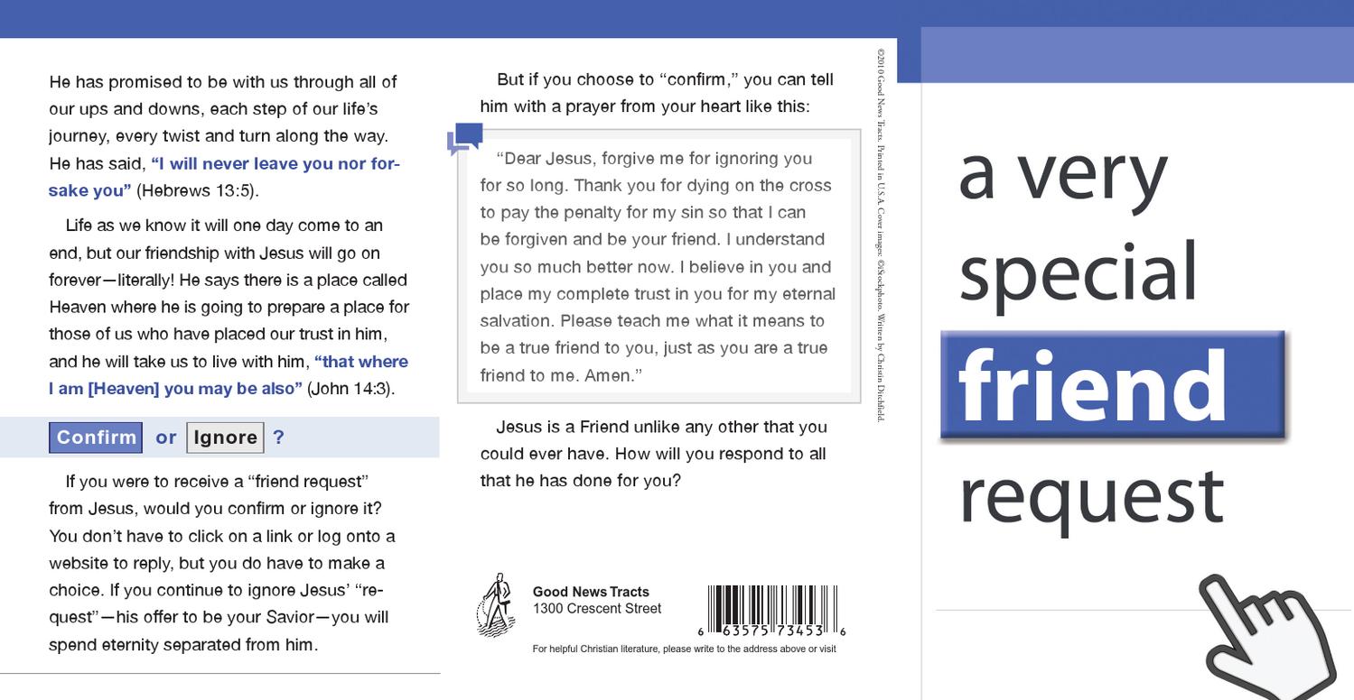 A Very Special Friend Request by Crossway - Issuu