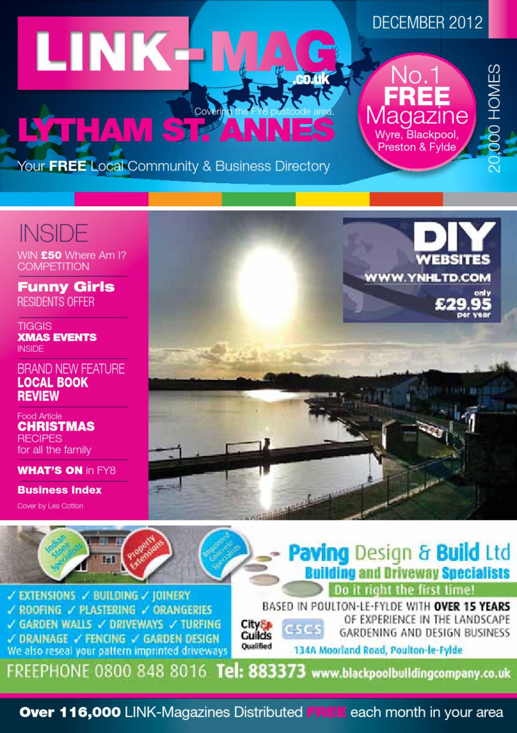 LINK-FY8 Lytham St Annes Magazine December 2012 by LINK-MAG - Issuu