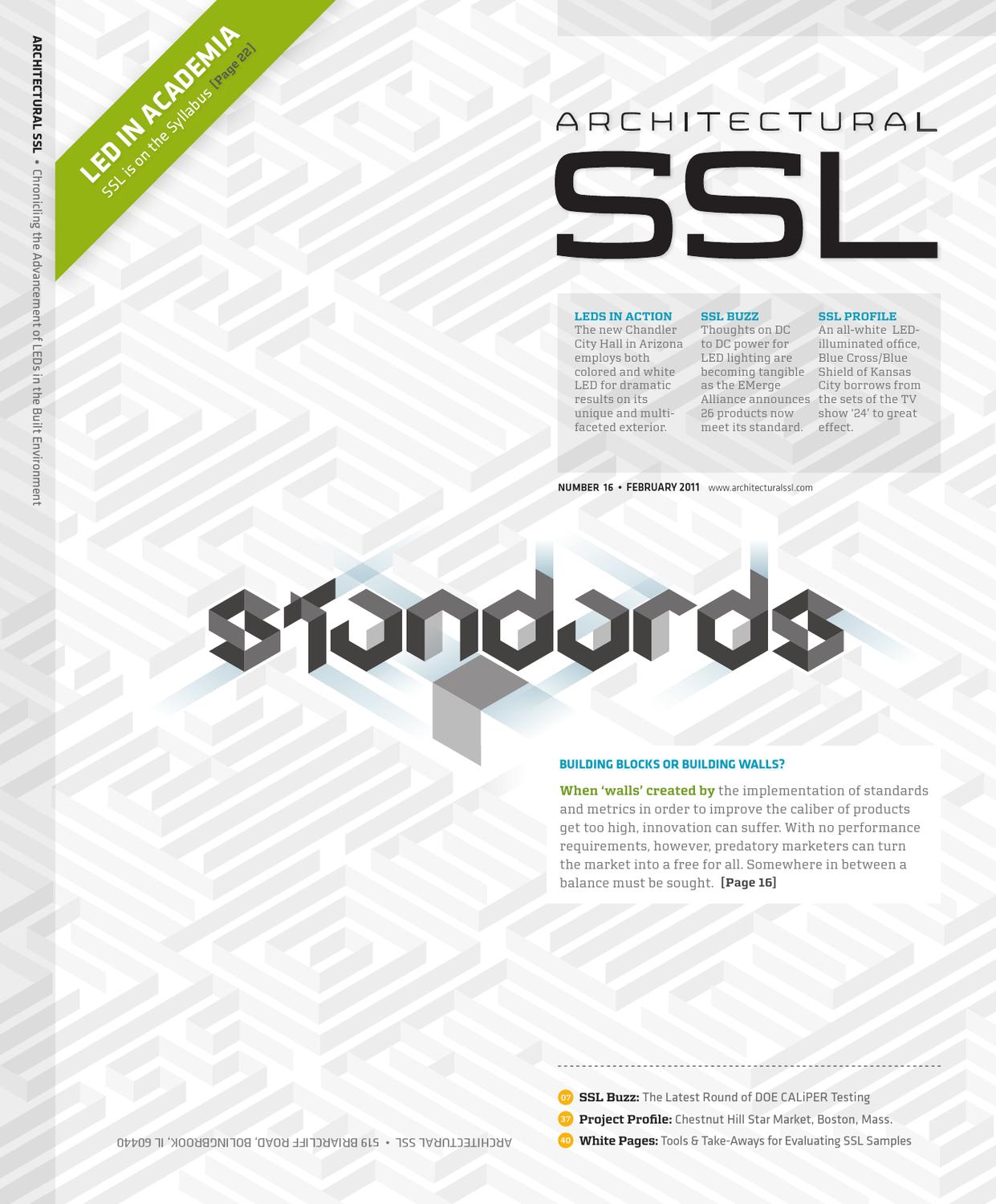 Architectural SSL - February 2011 by Buildings & Construction Group ...