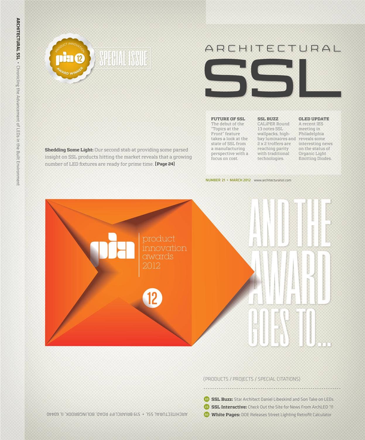 Architectural SSL - March 2012 by Buildings & Construction Group - Issuu