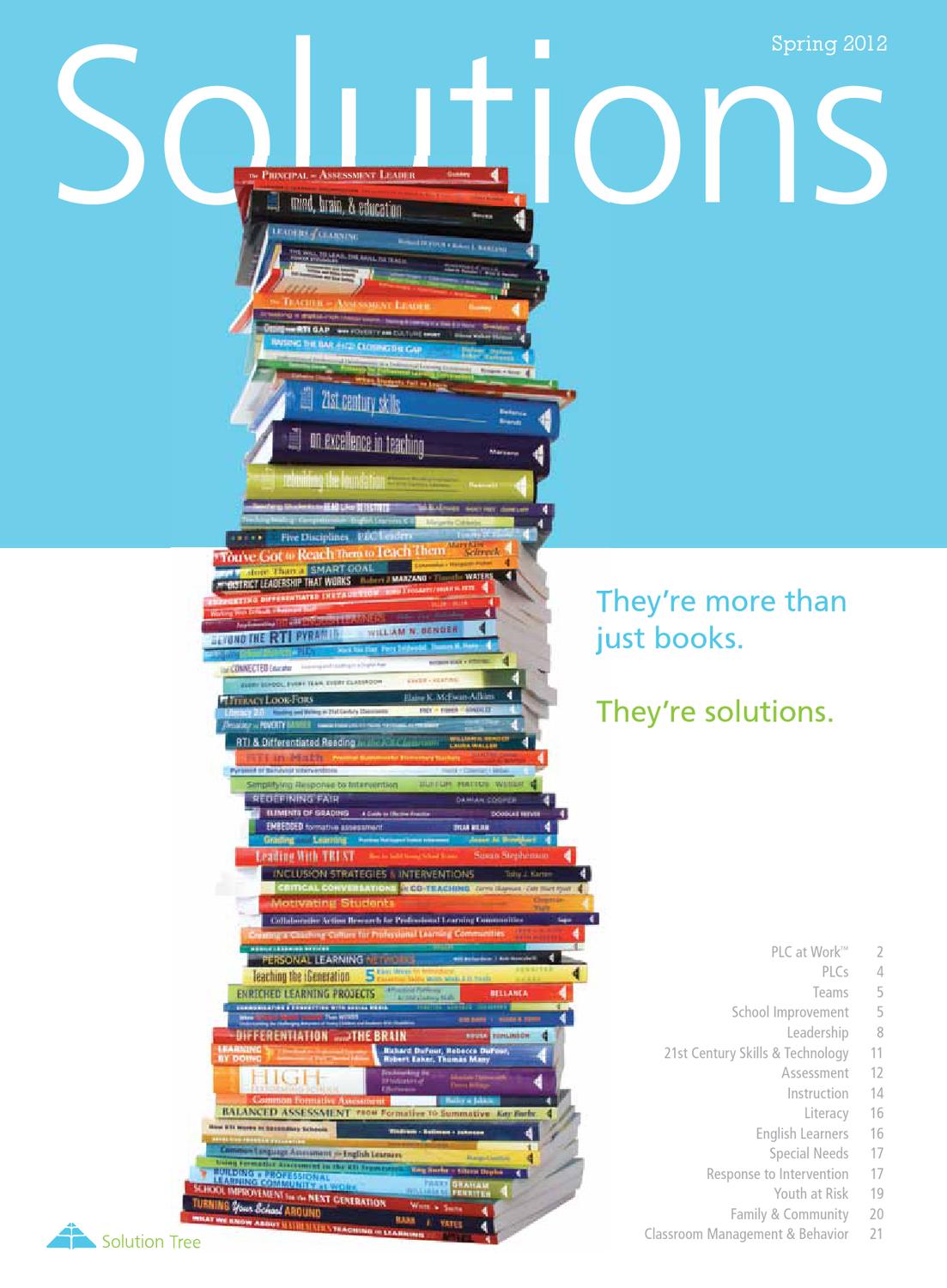 Spring Books by Solution Tree - Issuu