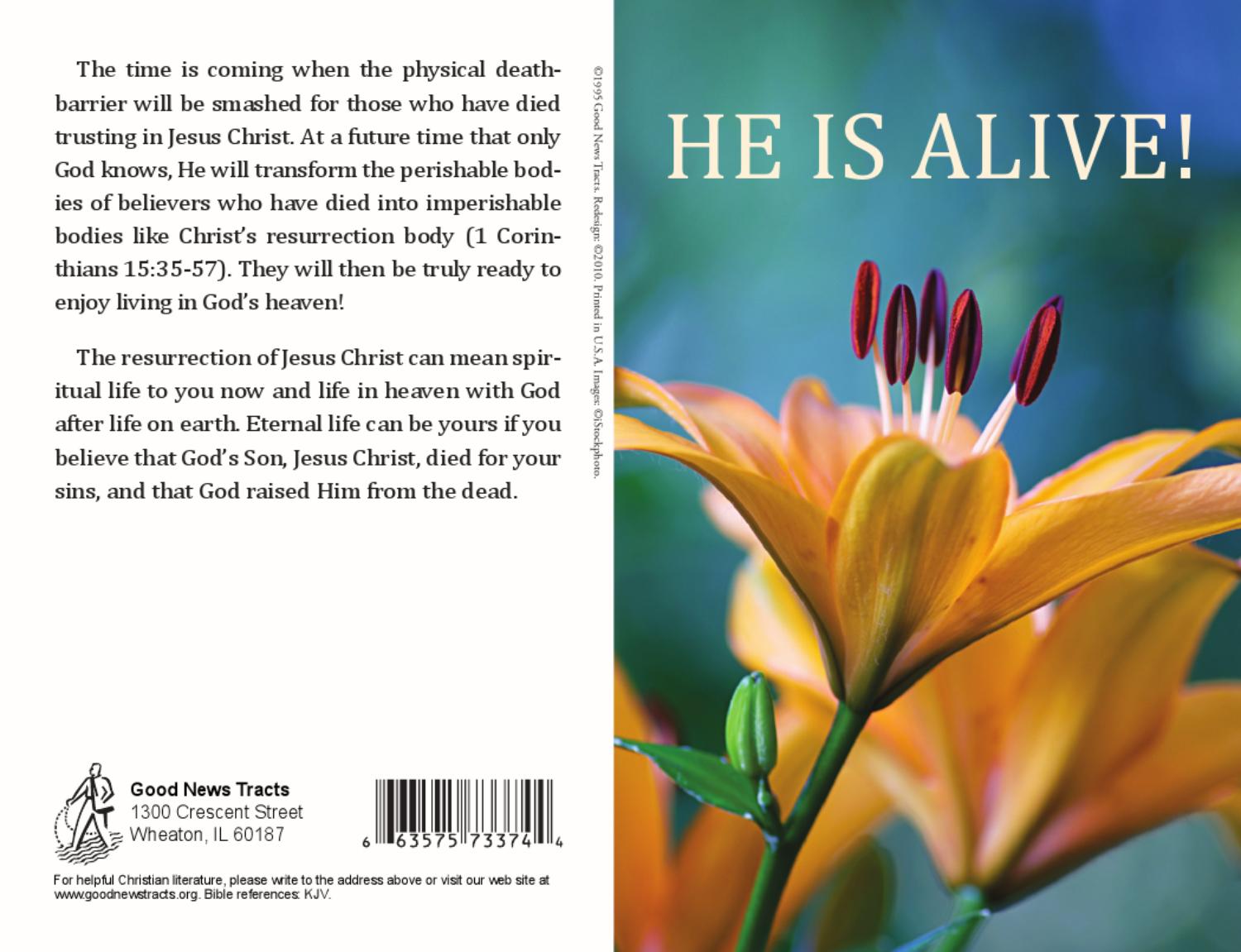 He Is Alive! by Crossway - Issuu