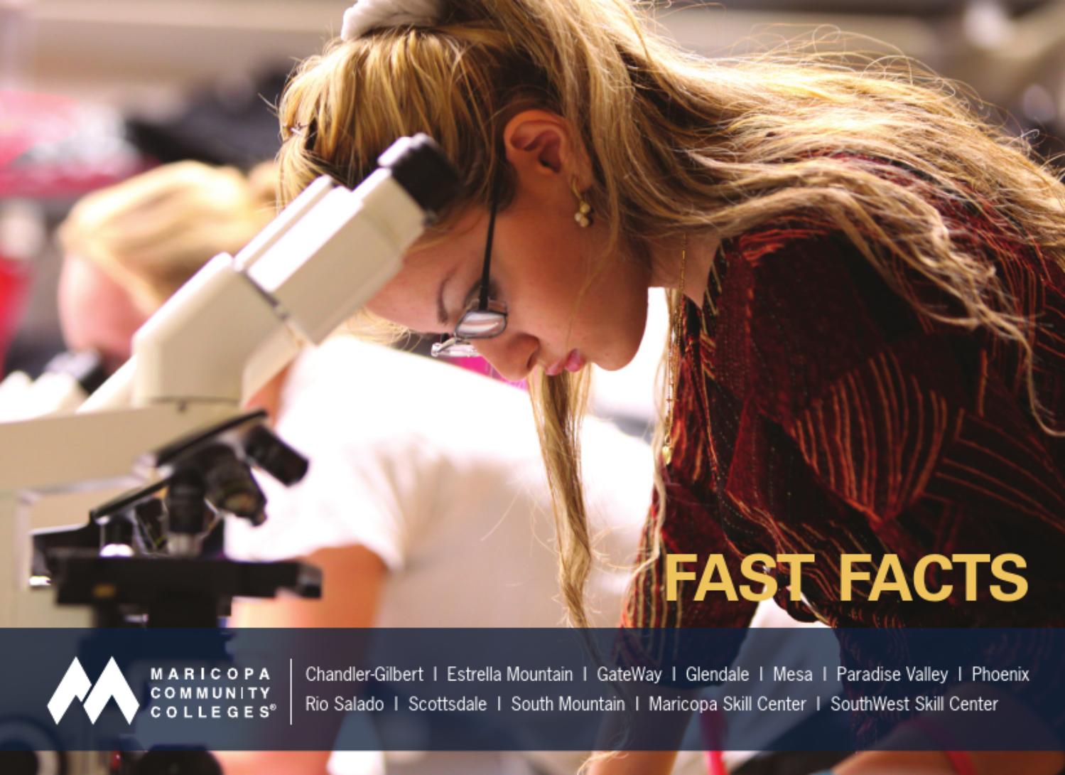 2012 Fast Facts by The Maricopa Community Colleges - Issuu