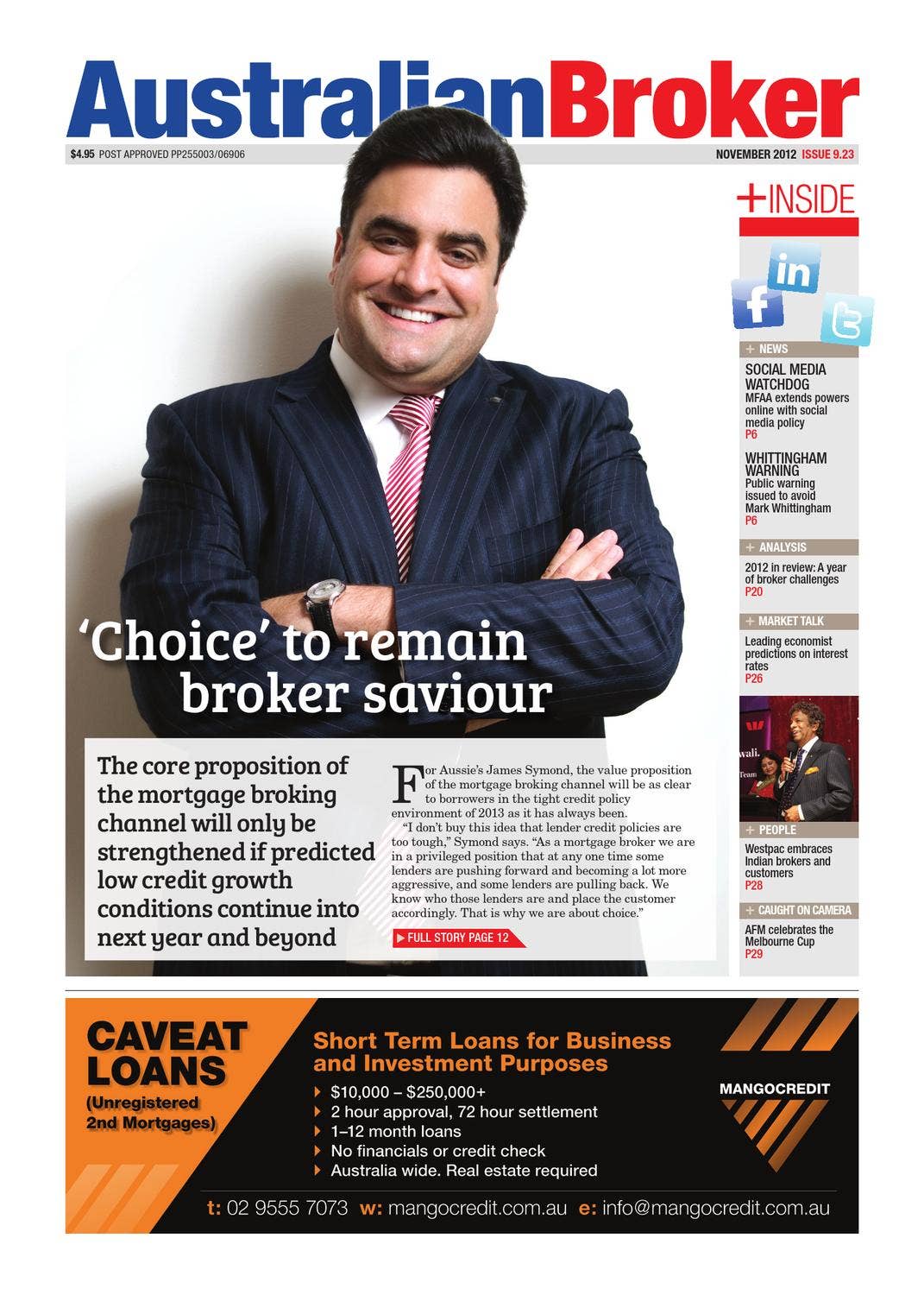 Australian Broker magazine Issue 9.23 by Key Media - Issuu