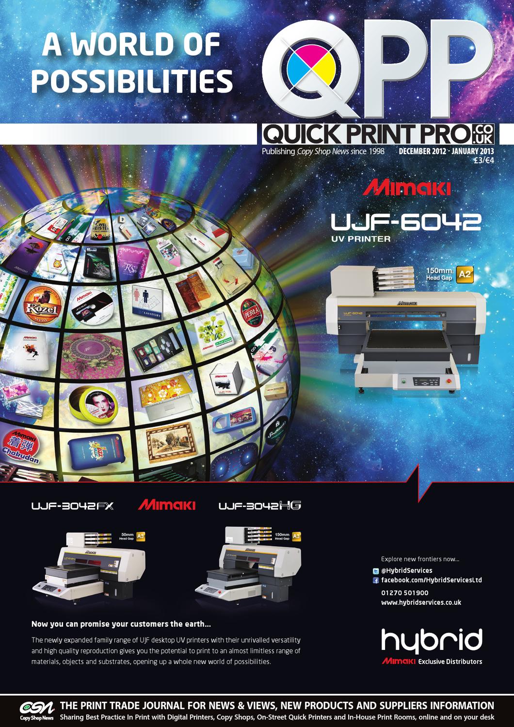 Quick Print Pro December 2012-January 2013 by The Magazine Production ...