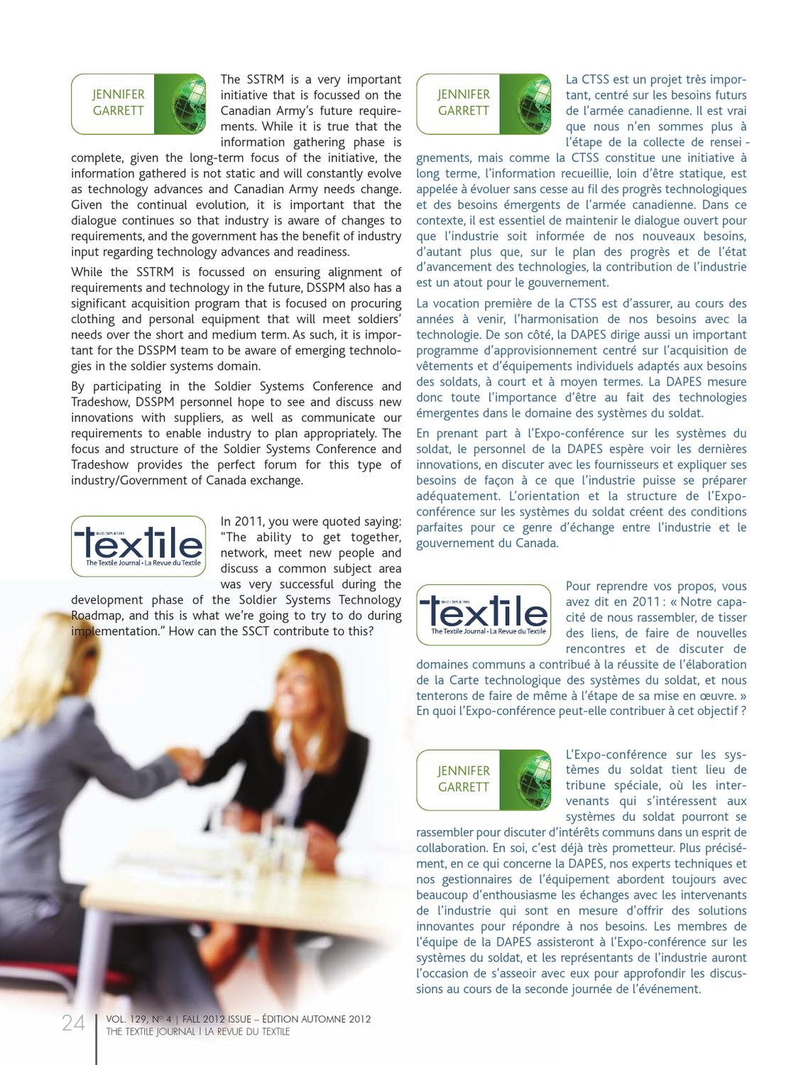 La Revue du Textile - The Textile Journal by The Textile Journal - Issuu