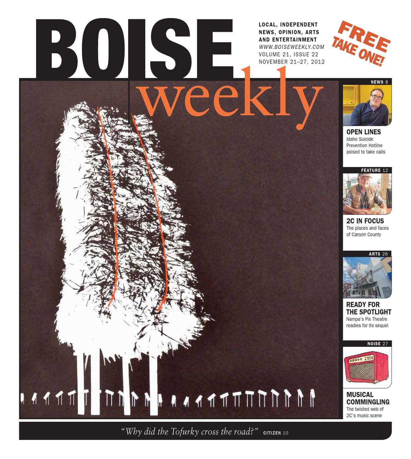 Boise Weekly Vol. 21 Issue 22 by Boise Weekly - Issuu
