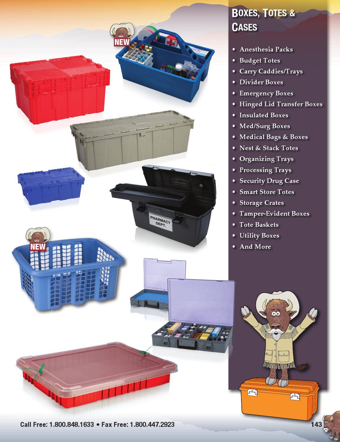 Buffalo Bill - Boxes Totes Cases by Health Care Logistics - Issuu