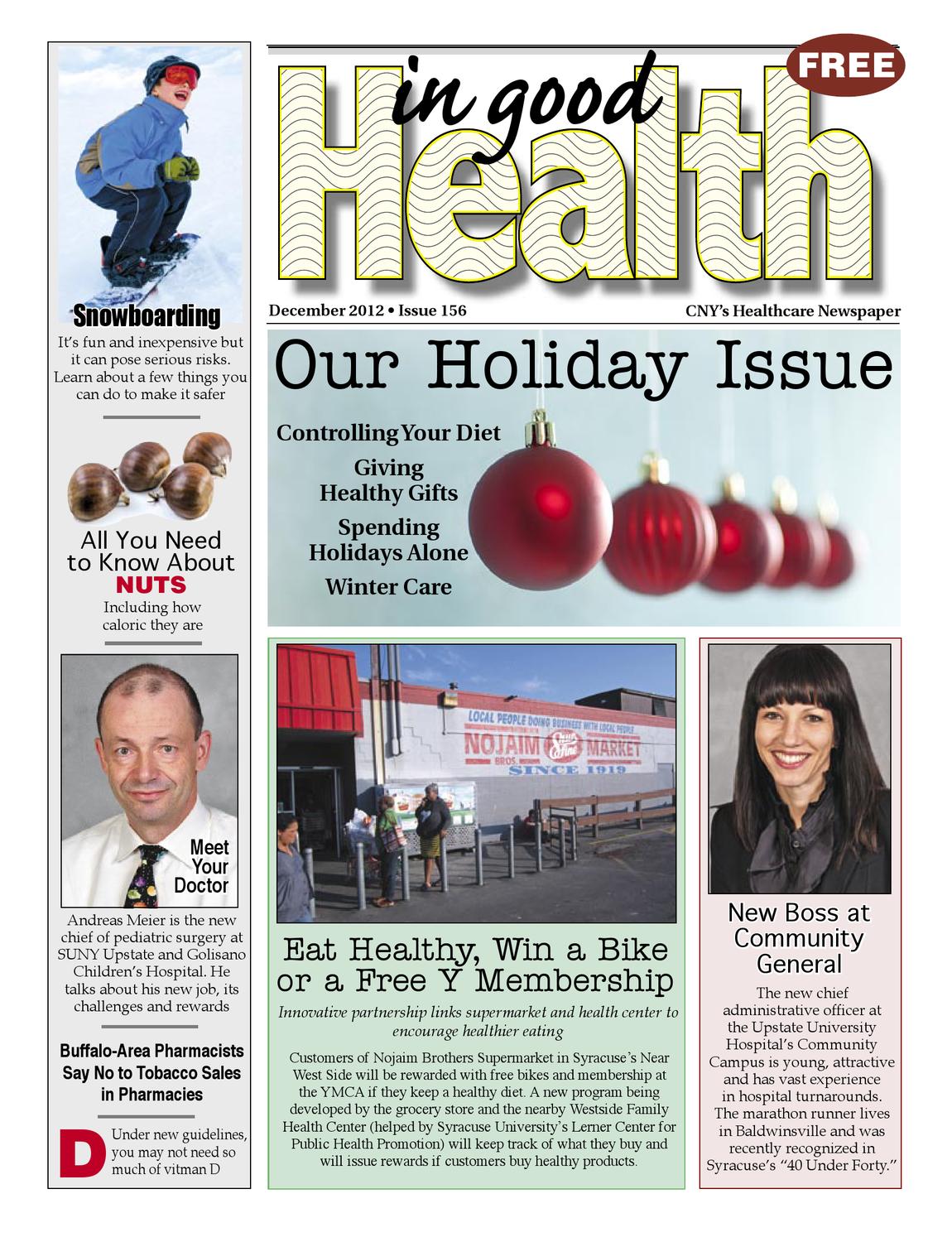 In Good Health by In Good Health: CNY's Healthcare Newspaper - Issuu