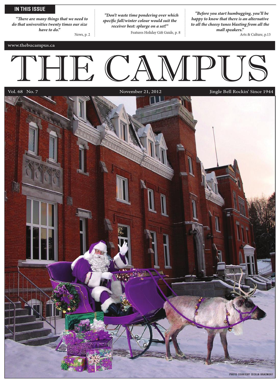 The Campus Bishop's University Issue 6: November 21, 2012 by The Campus ...