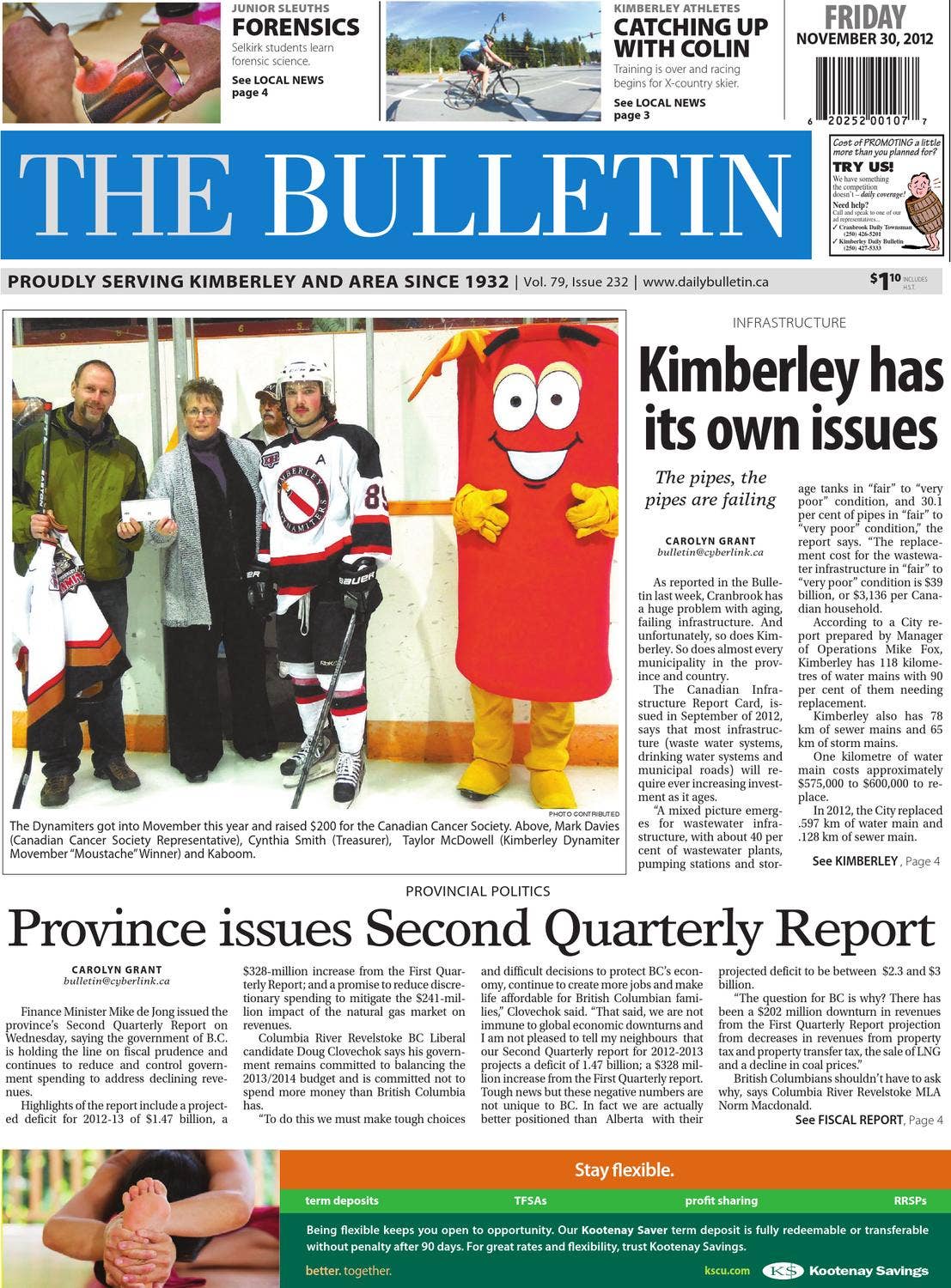 Kimberley Daily Bulletin, November 30, 2012 by Black Press Media Group ...