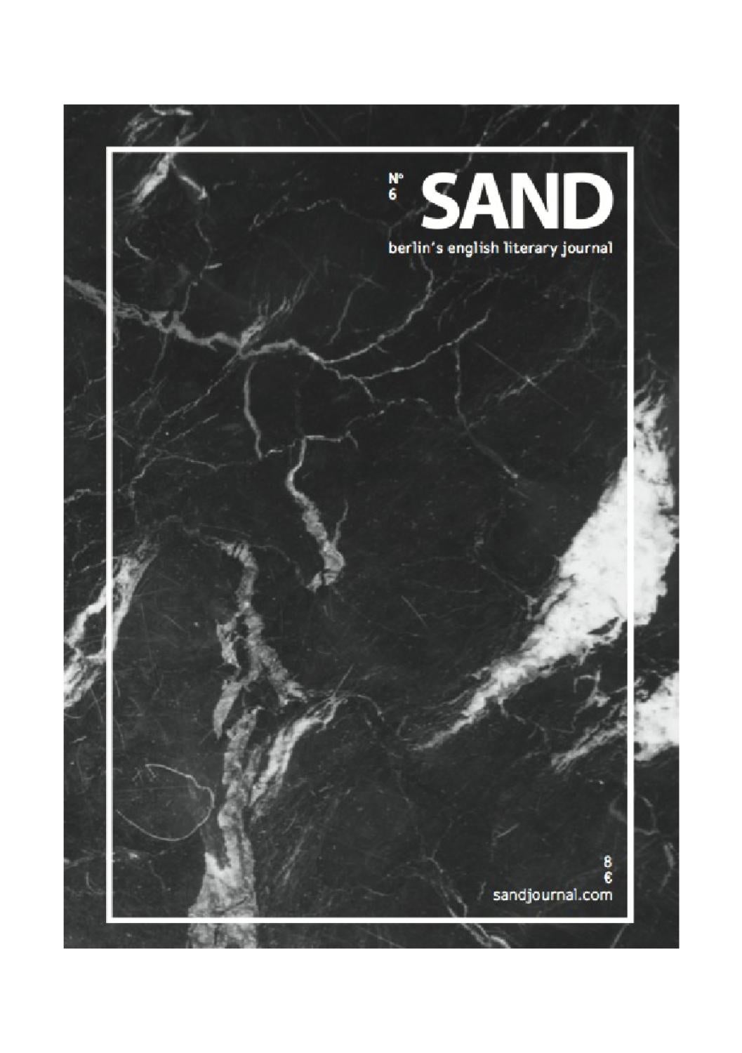 SAND Issue 6 by SAND Journal - Issuu