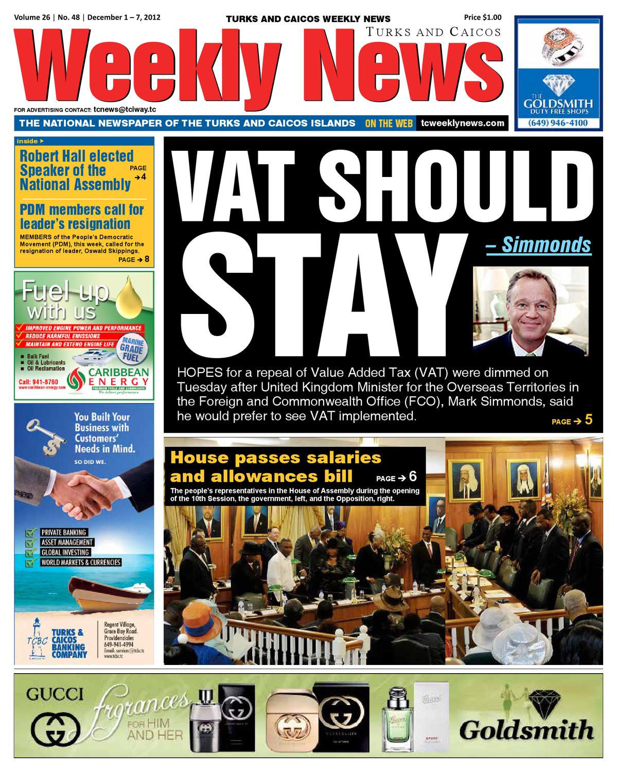 Turks and Caicos Weekly News by TC Weekly News - Issuu