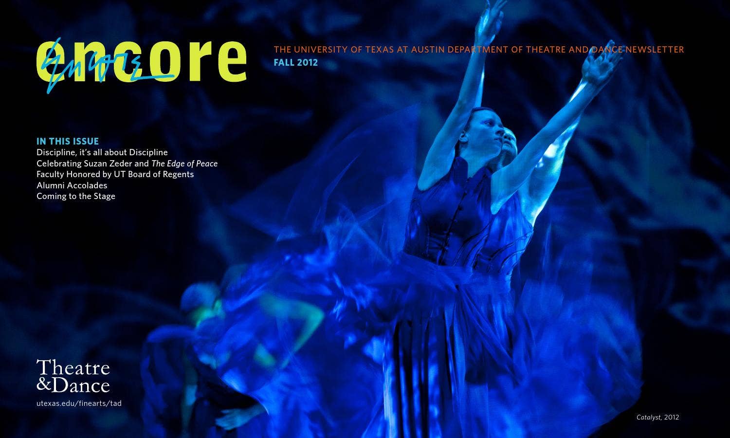 ENCORE FALL 2012 by Texas Theatre and Dance - Issuu