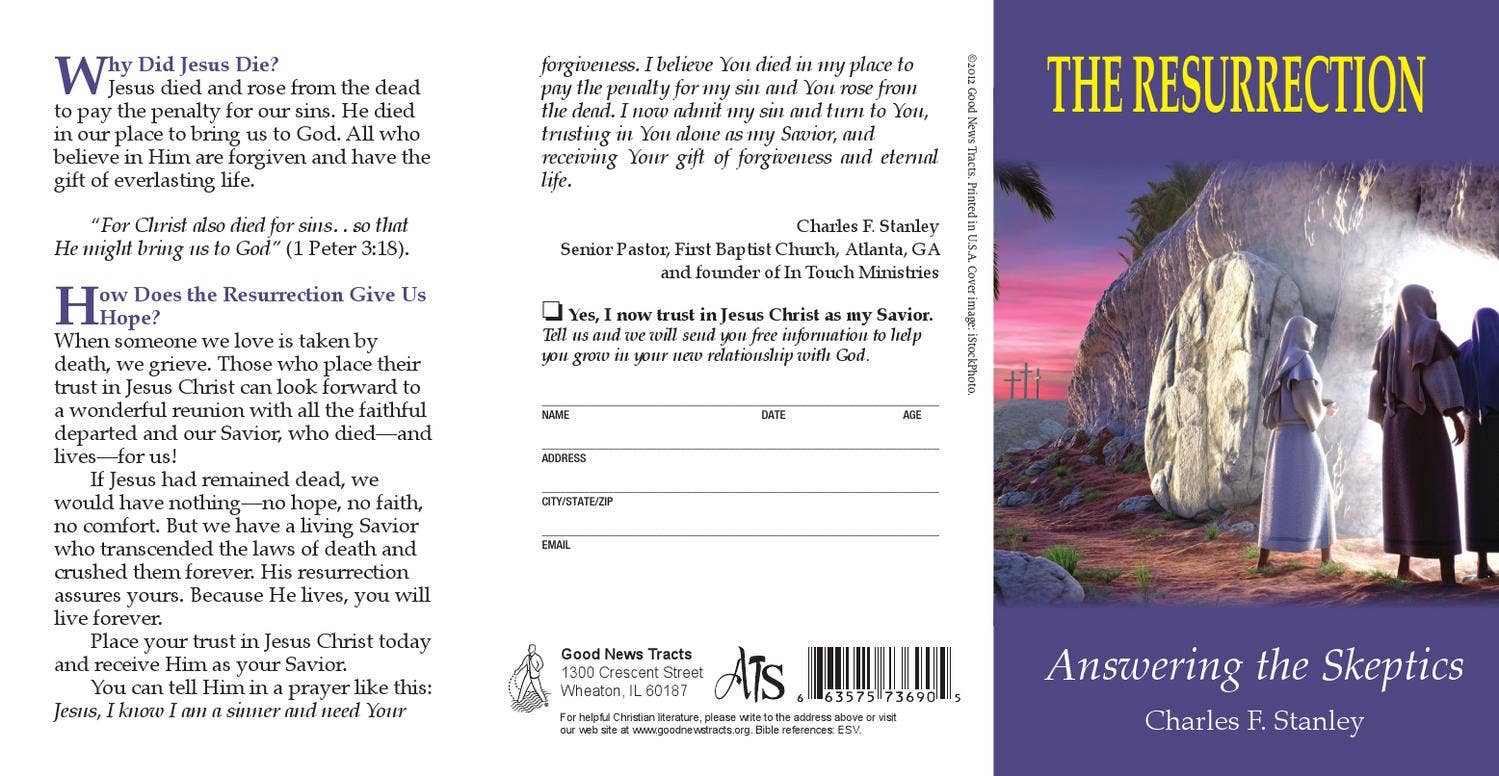 The Resurrection: Answering Skeptics by Crossway - Issuu