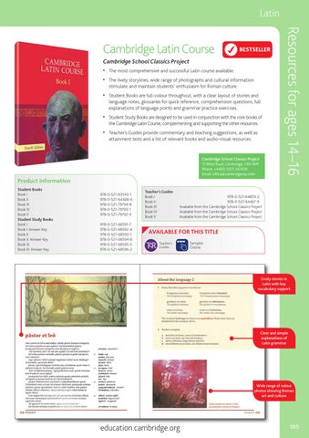Cambridge Education Resources 2013 Catalogue by Cambridge International ...