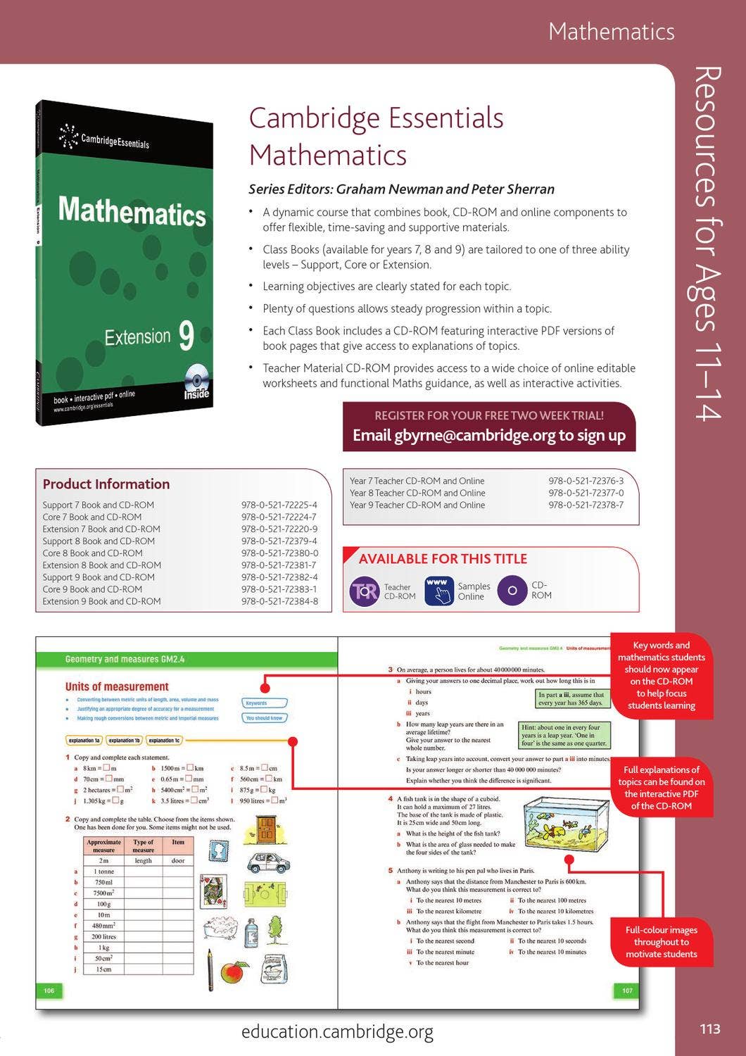 Cambridge Education Resources 2013 Catalogue by Cambridge International ...