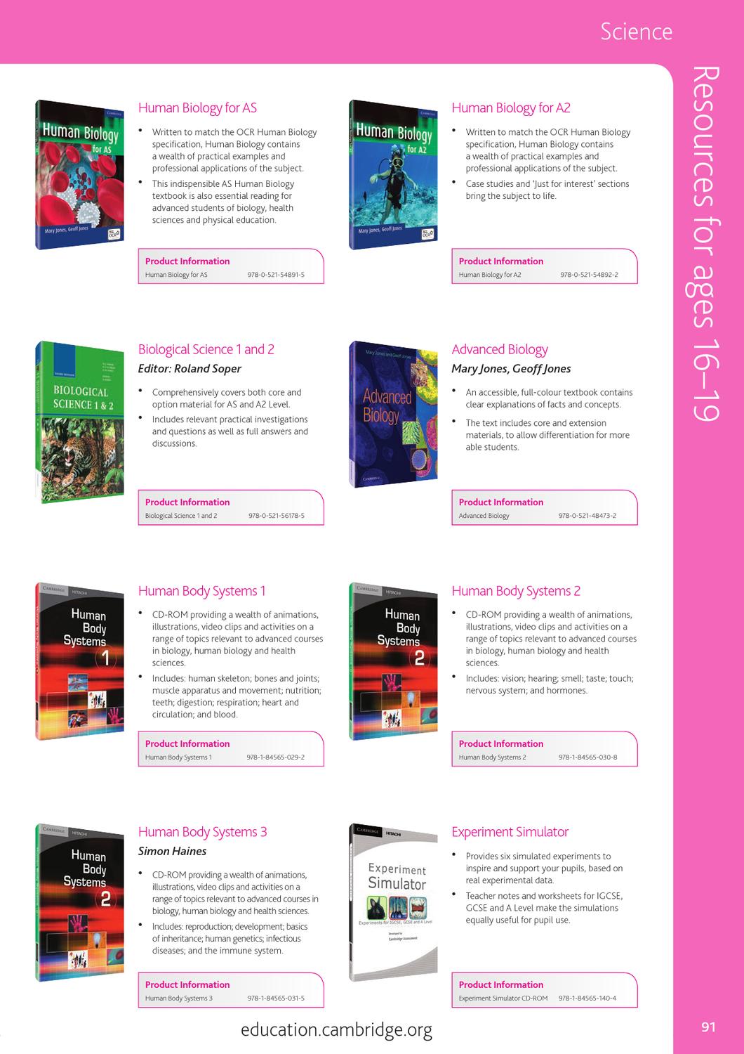 Cambridge Education Resources 2013 Catalogue by Cambridge University ...