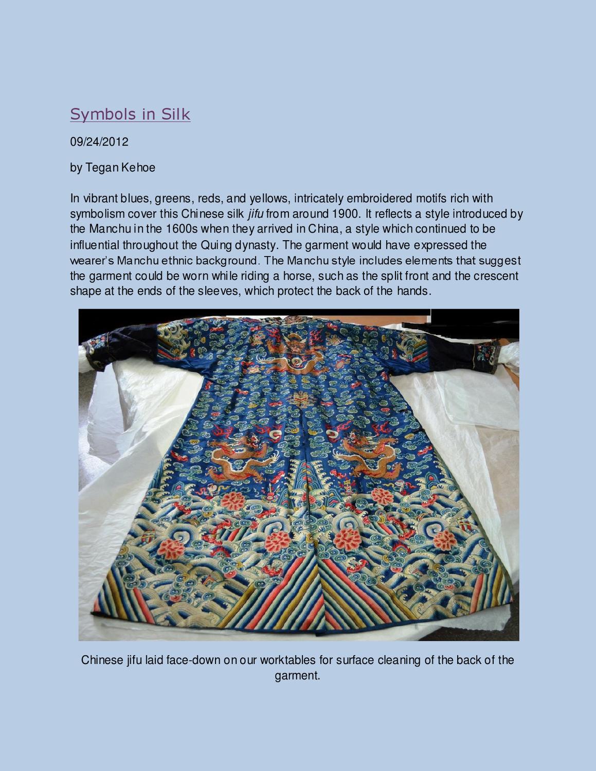 Symbols in Silk by Camille Breeze - Issuu