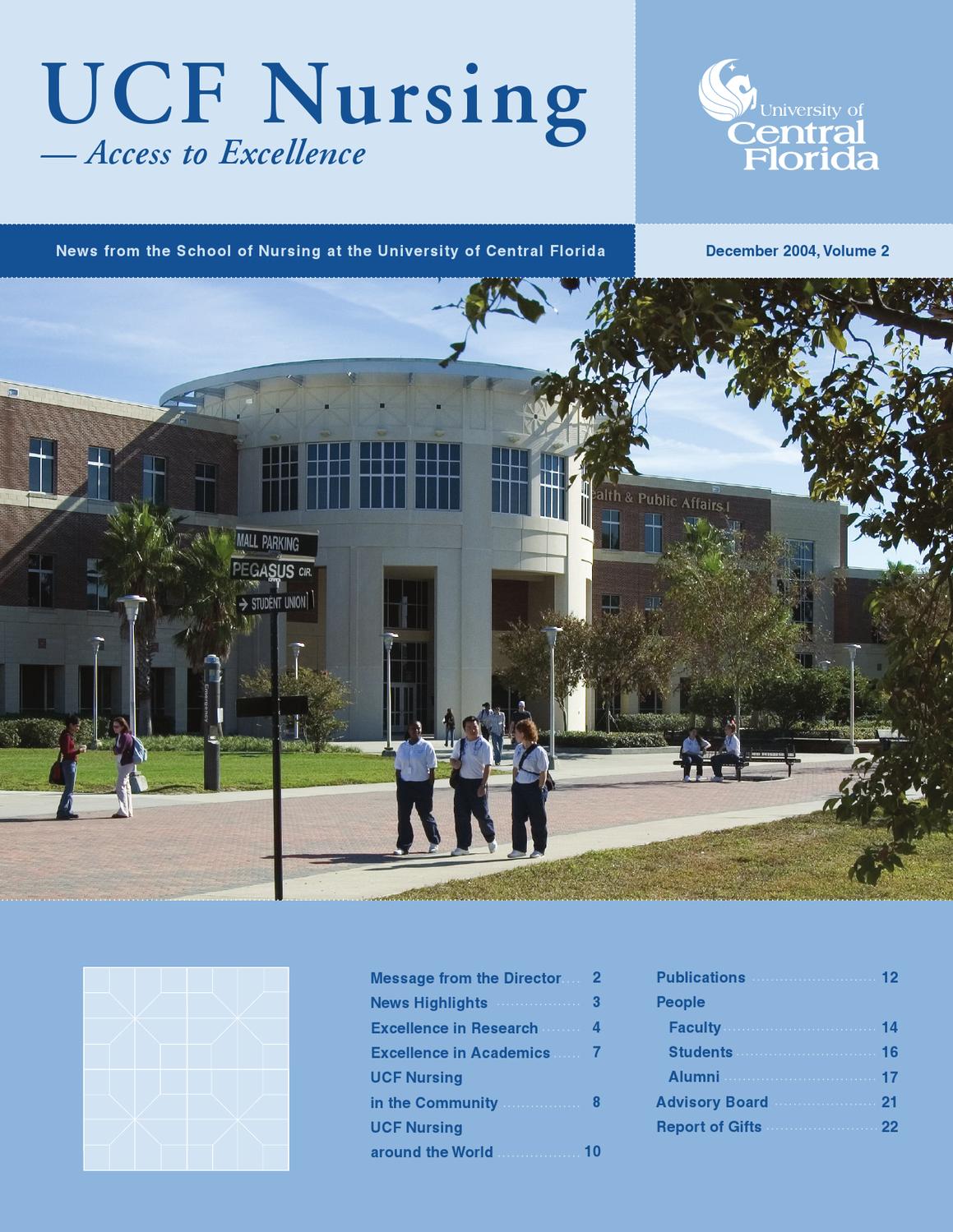 2004 UCF NURSING MAGAZINE, vol. 2 by UCF College of Nursing - Issuu