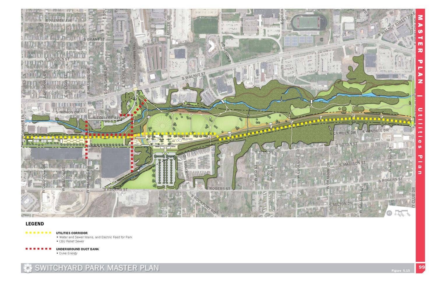 Switchyard Park Master Plan by Bloomington, Indiana Parks and ...