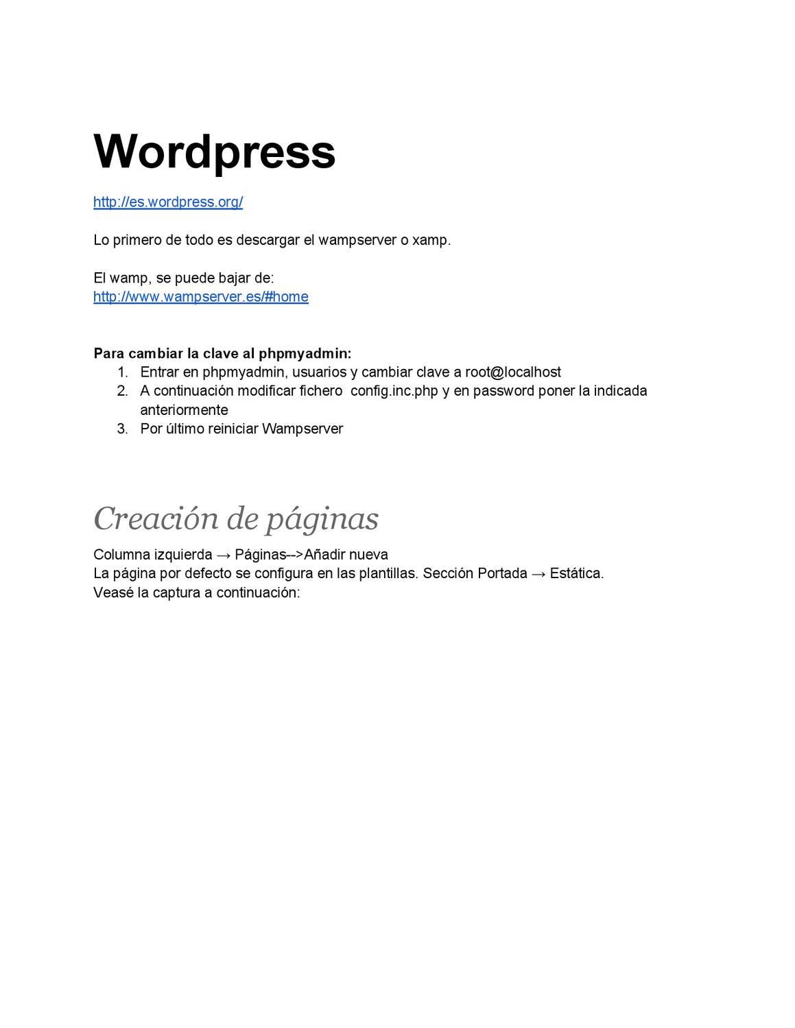 Wordpress by Jose Lorenzo - Issuu