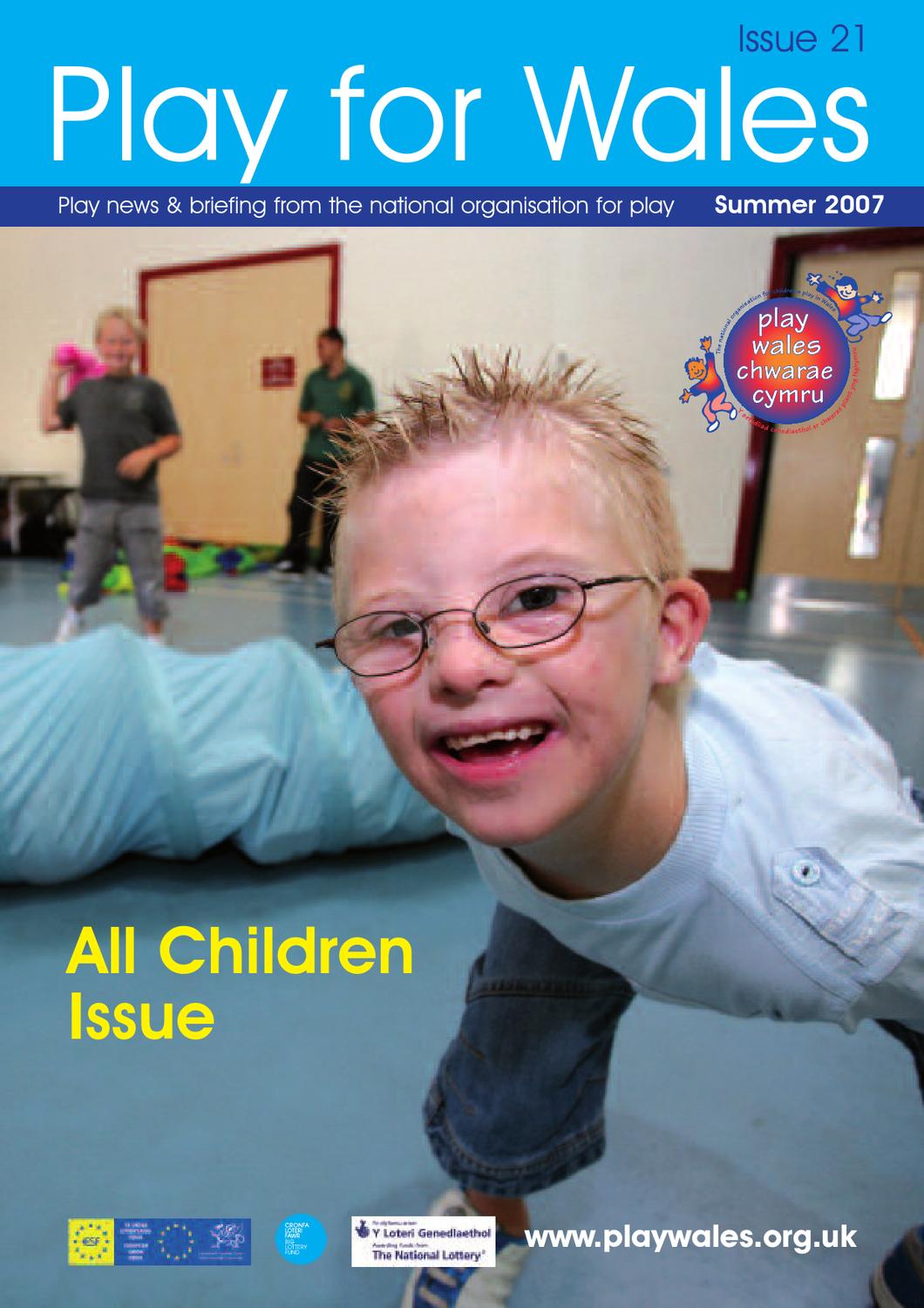 Play for Wales issue 21 by Play Wales - Issuu