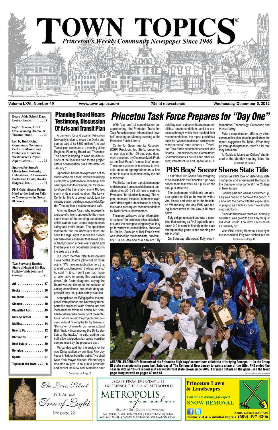 Town Topics Newspaper by Witherspoon Media Group - Issuu