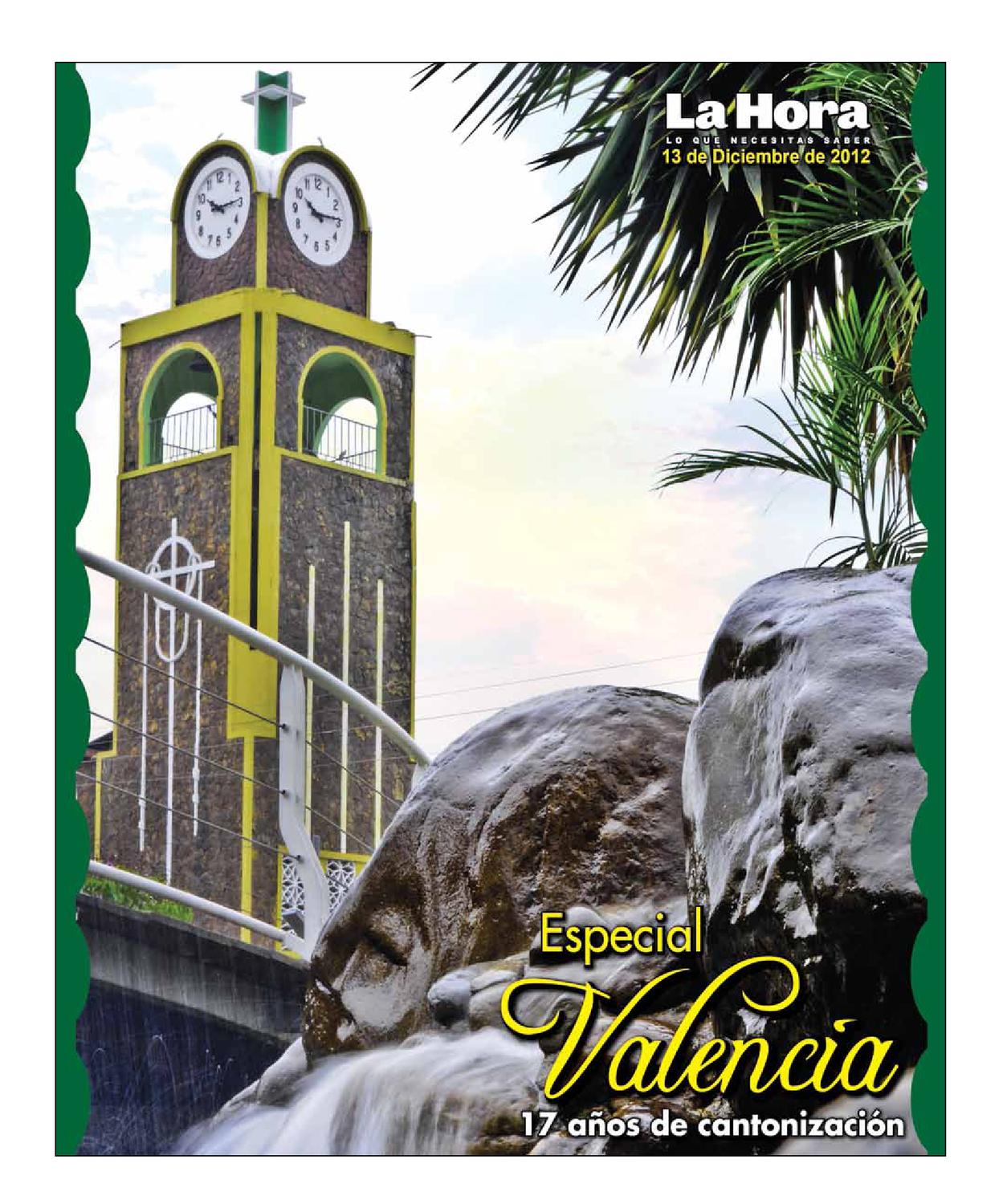 Valencia, 17 años de cantonización by LA HORA Ecuador - Issuu