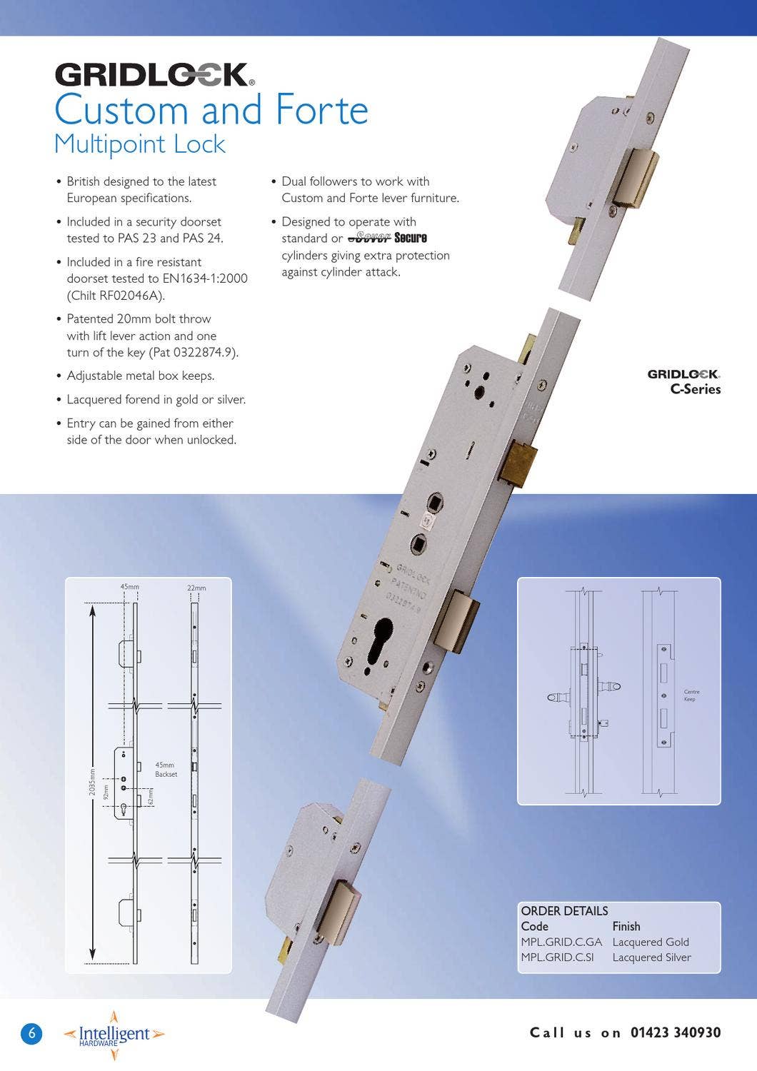 Gridlock Multi Point Locking Systems by Intelligent Hardware - Issuu